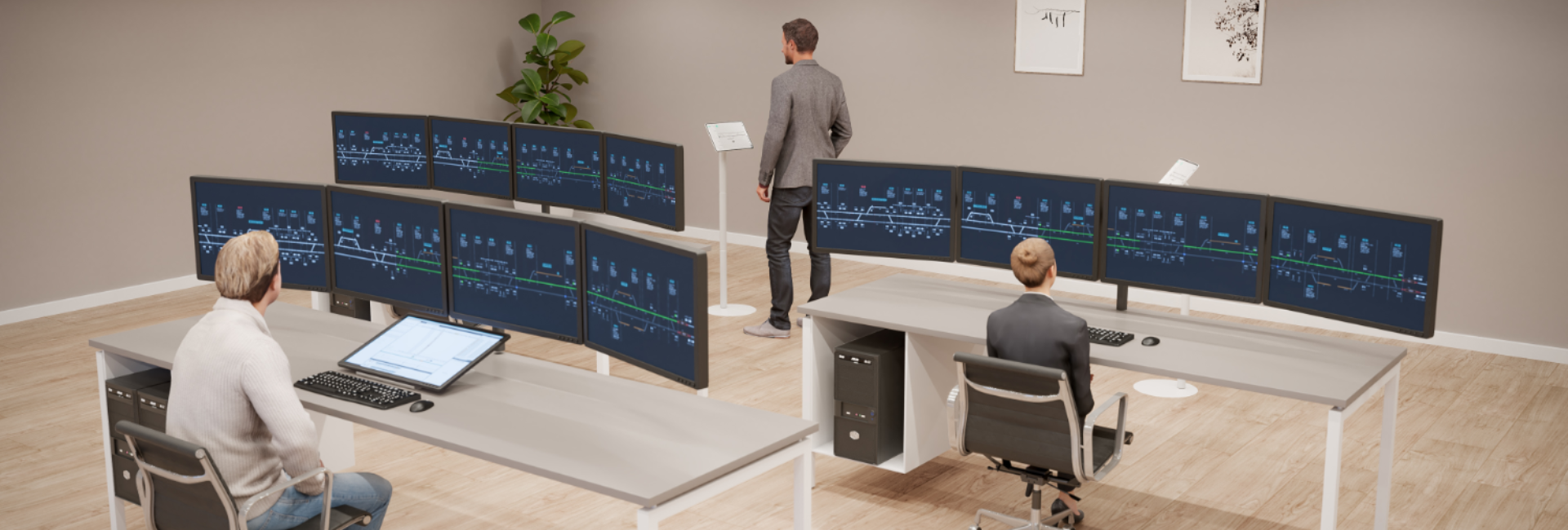 Centralised Traffic Control Simulator (CTC) - Transurb Simulation